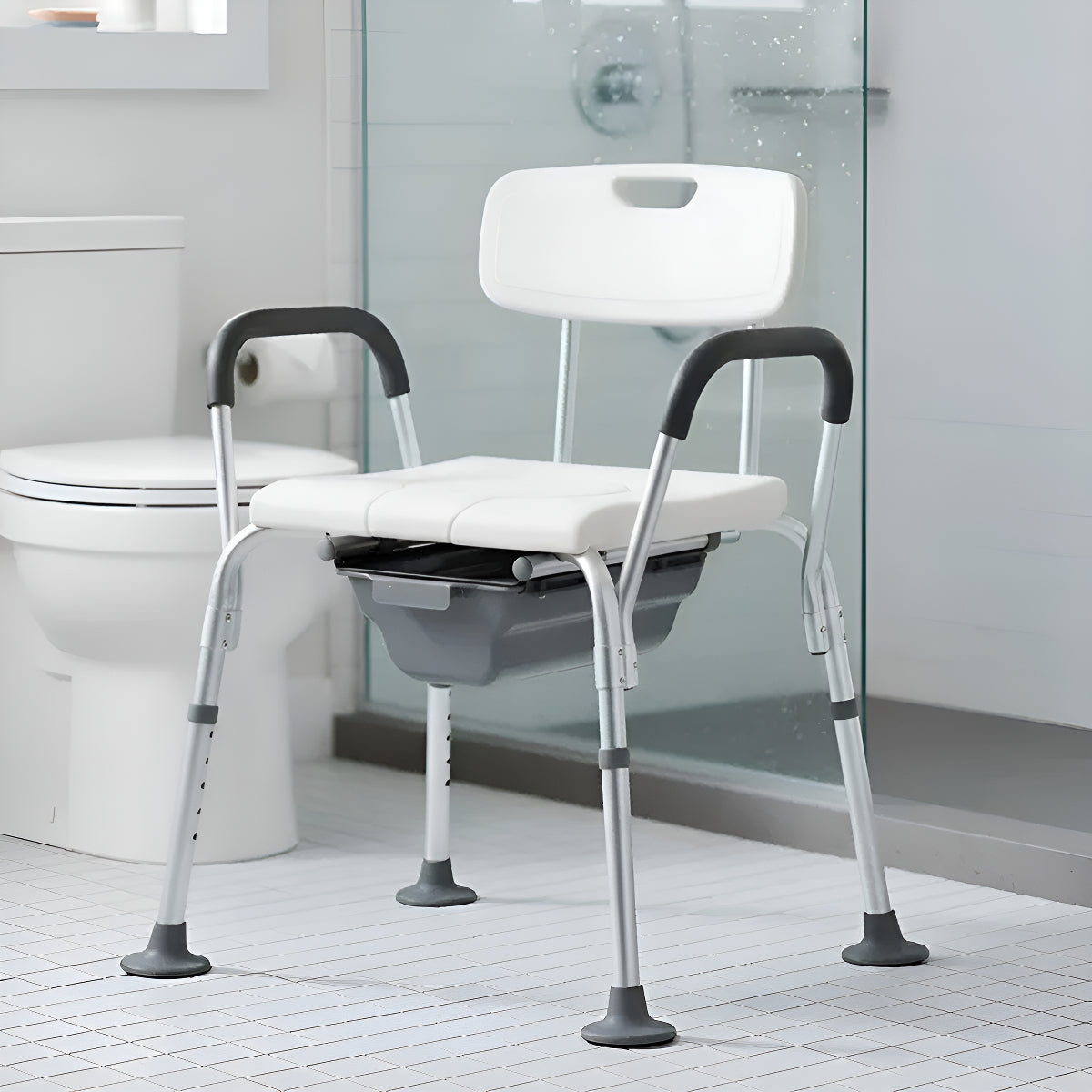 Silla Baño Con Inodoro Incorporado Klinik 150gk Resistente ...