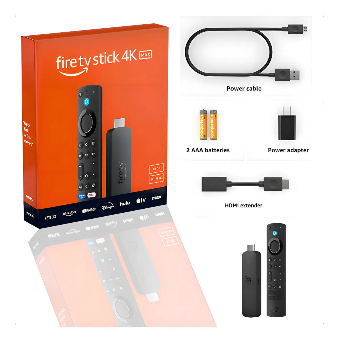 Amazon Fire Tv Stick 4k Max Ultra Hd 4k Con Dolby Wifi 6 Smart Home Al ...